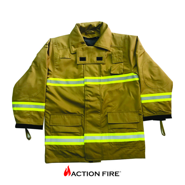 Chaqueton de 32″ y pantalon para bombero Action Fire tela exterior ...